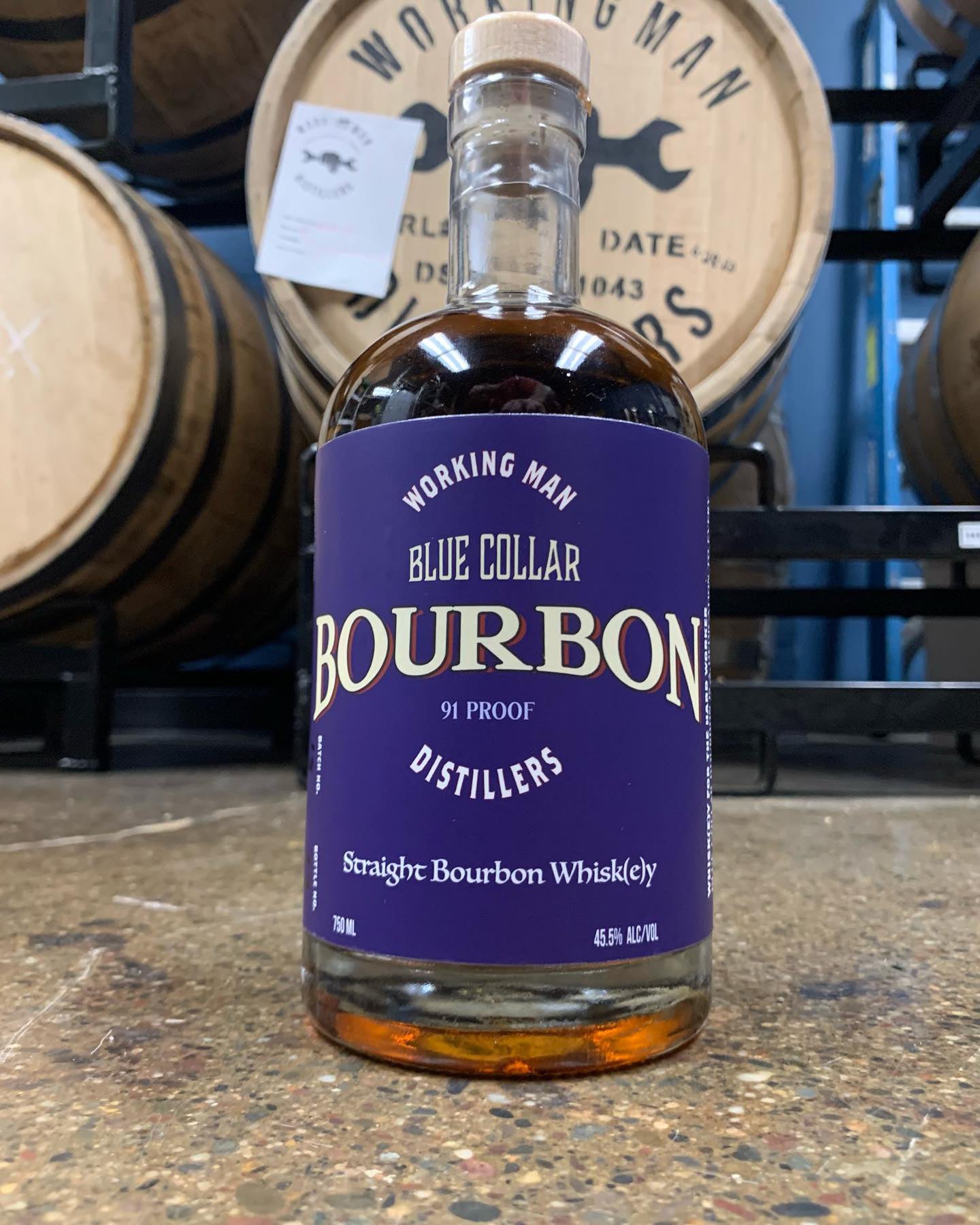 Blue Collar Bourbon | Working Man Distillers